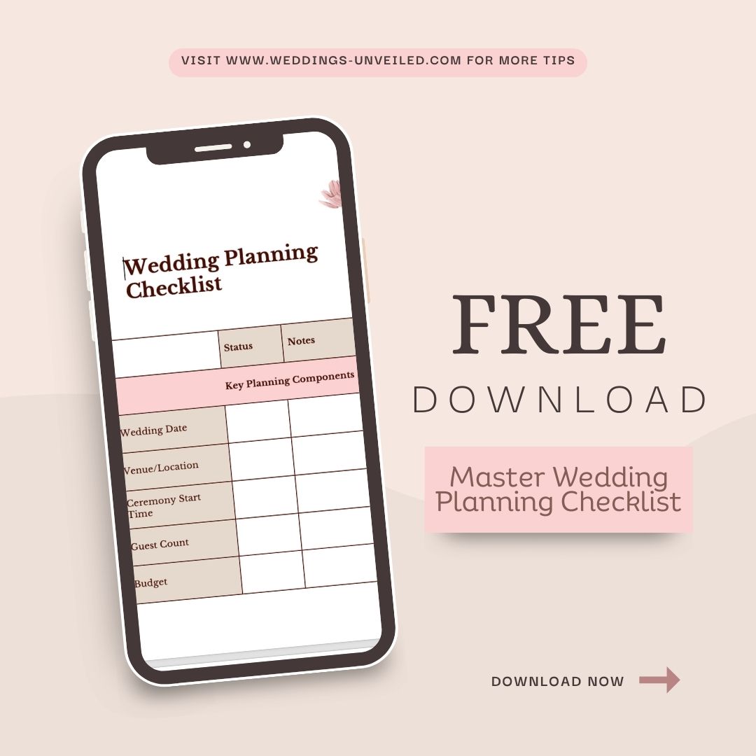 Download your FREE Wedding Planning Checklist now! Download your FREE Wedding Planning Checklist now!